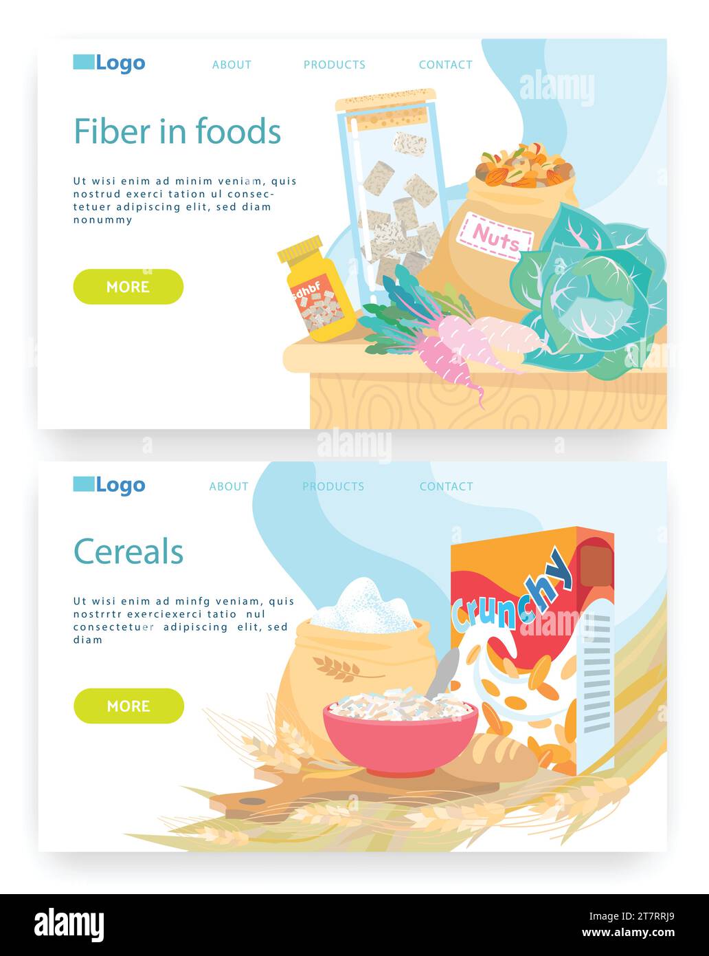 Healthy breakfast meal, bowl with cereals. Vegetables and nuts, fiber ...