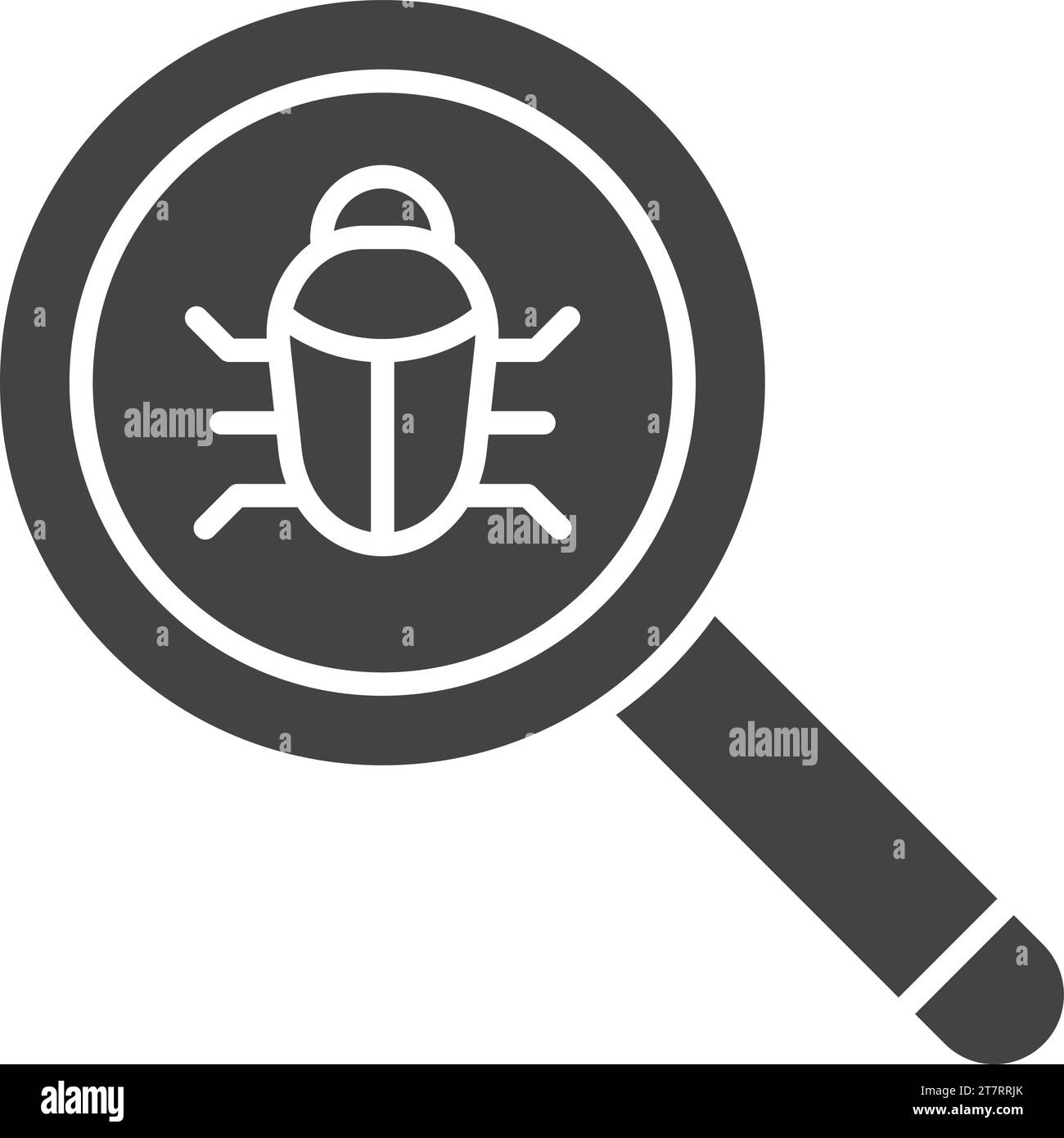 Find Bugs icon vector image Stock Vector Image & Art - Alamy