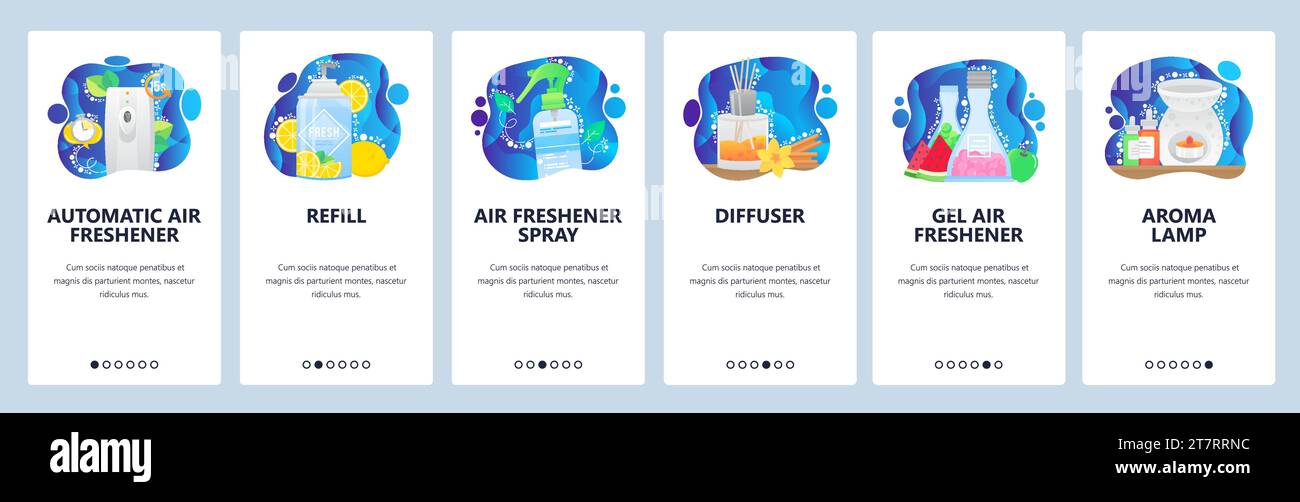 Aroma diffuser, automatic air freshener, aroma lamp, spray. Mobile app ...