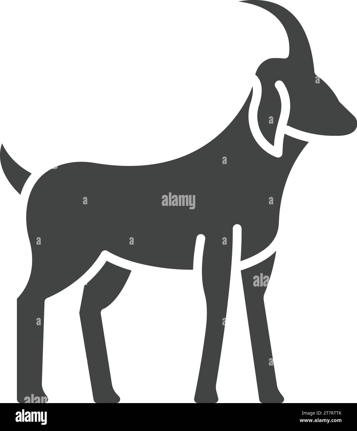 Goat icon vector image Stock Vector Image & Art - Alamy