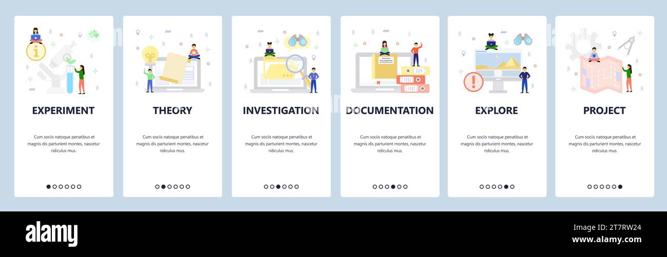 Science research, theory and experiment, documents, project plan ...