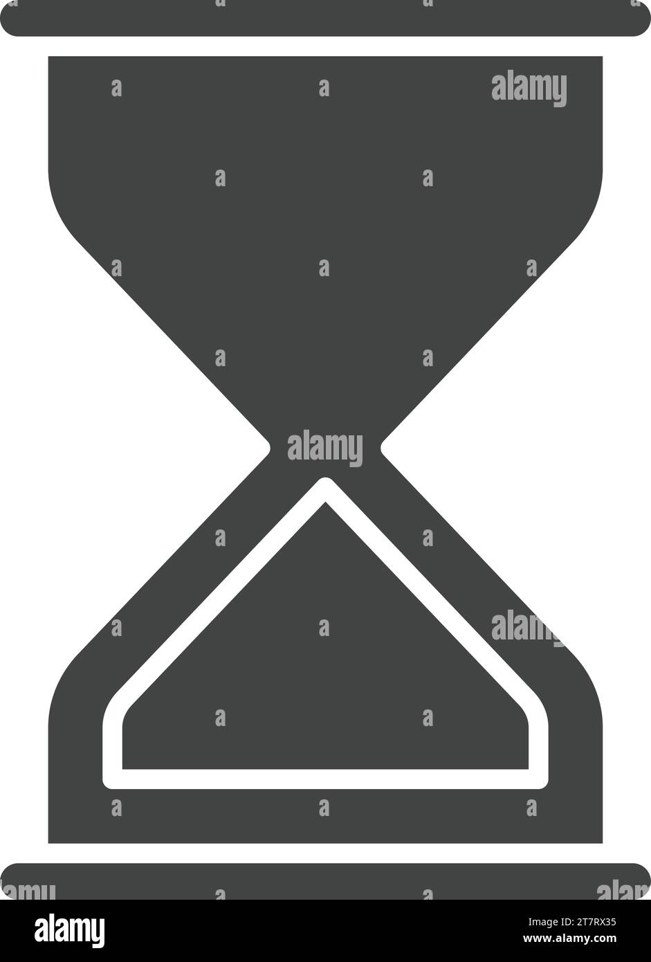 Hourglass Done icon vector image Stock Vector Image & Art - Alamy