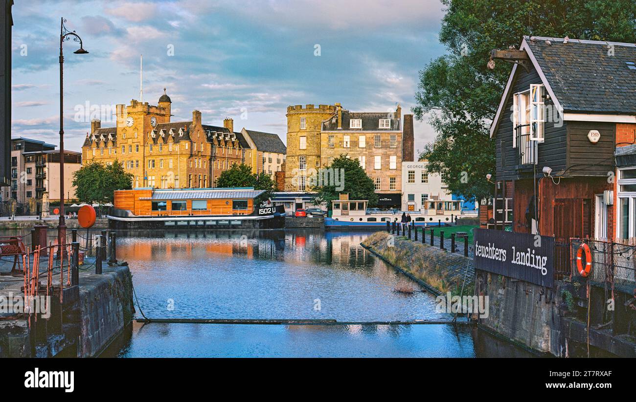 Landscape of the capital city of Scotland, Edinburgh Stock Photo - Alamy
