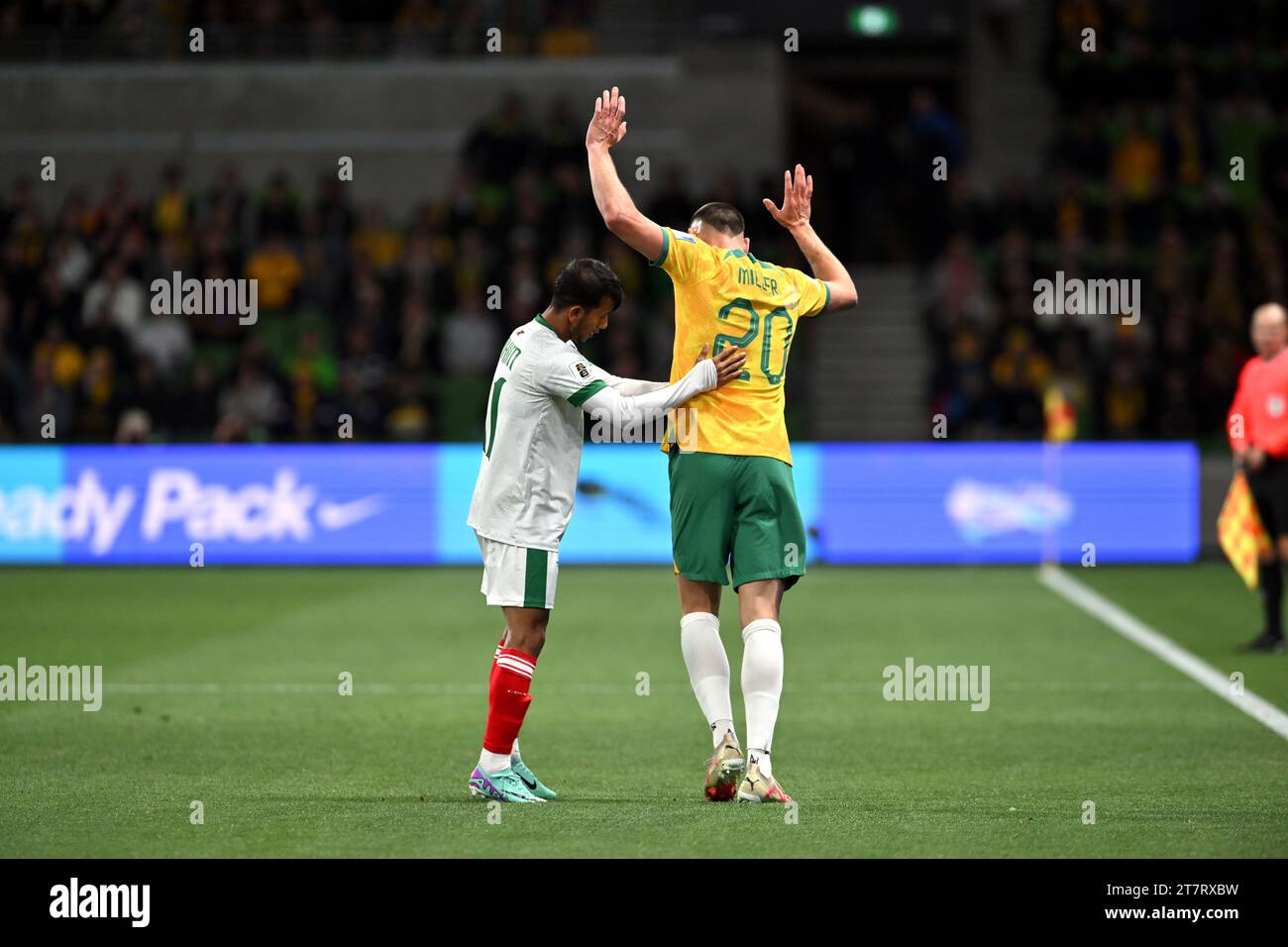 MELBOURNE, AUSTRALIA 16th November 2023. Pictured: Bangladesh forward ...