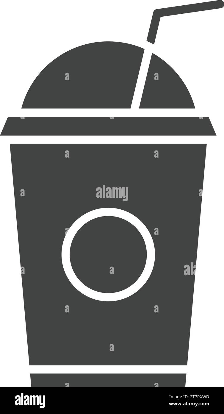Juice cup icon vector image Stock Vector Image & Art - Alamy