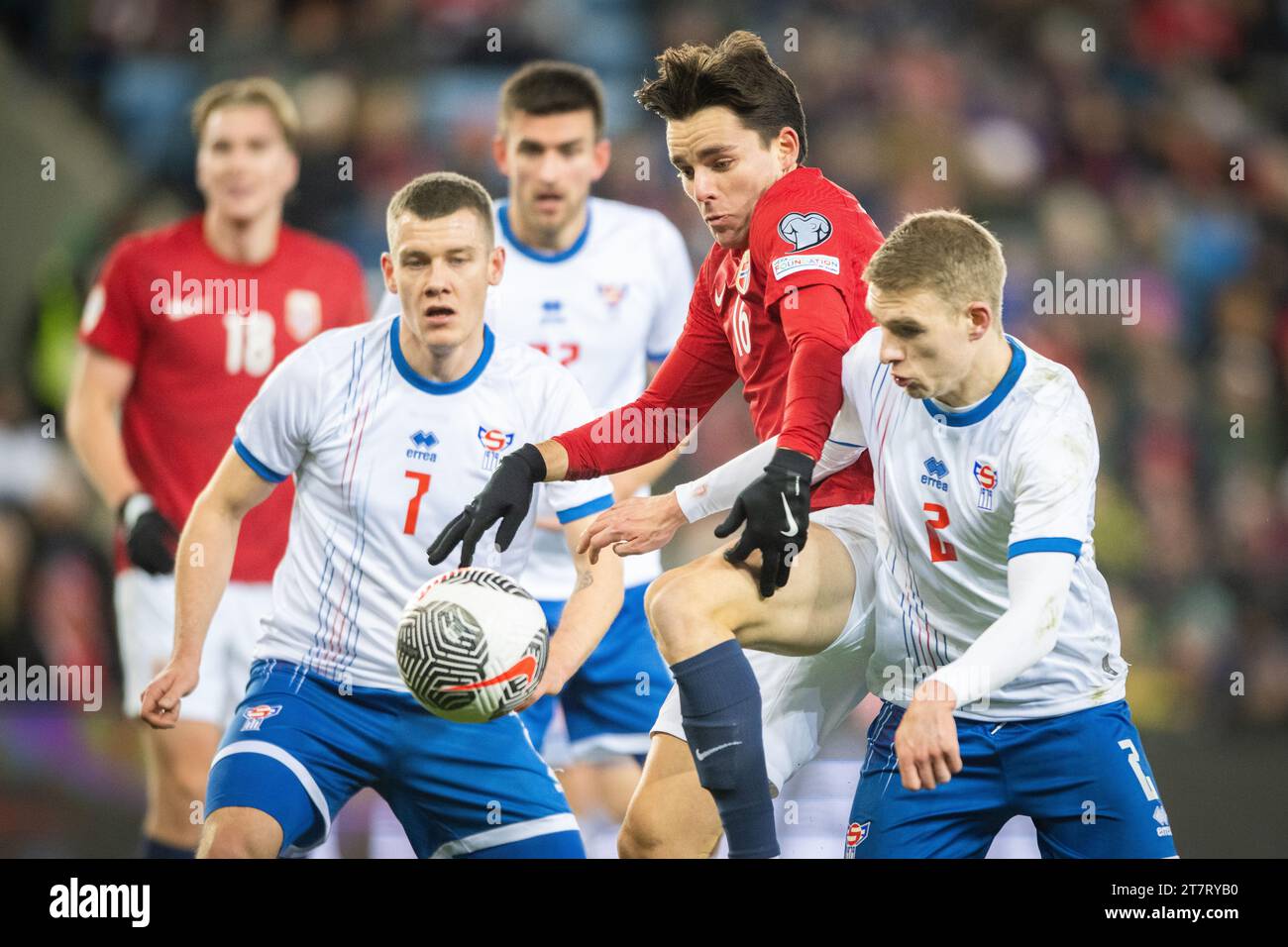 Oslo, Norway. 16th Nov, 2023. Hugo Vetlesen (16) of Norway seen during ...