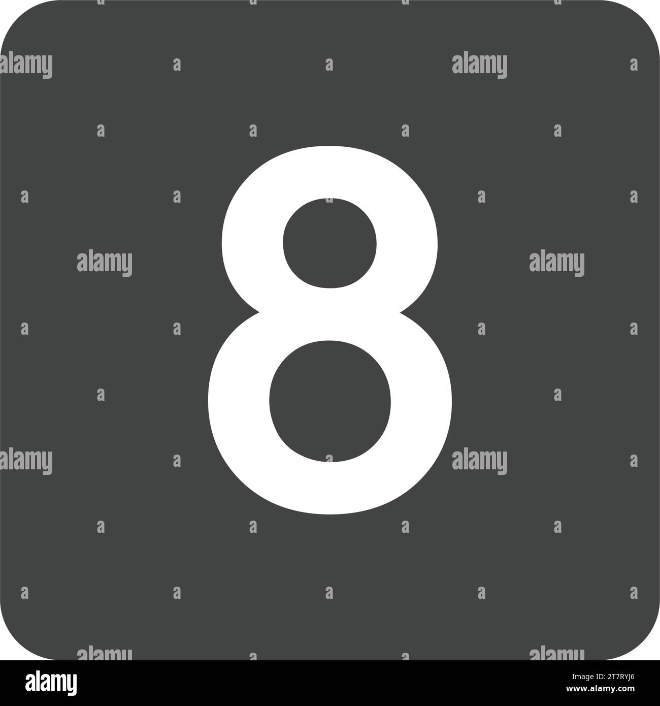 Keycap 8 Stock Vector Images - Alamy