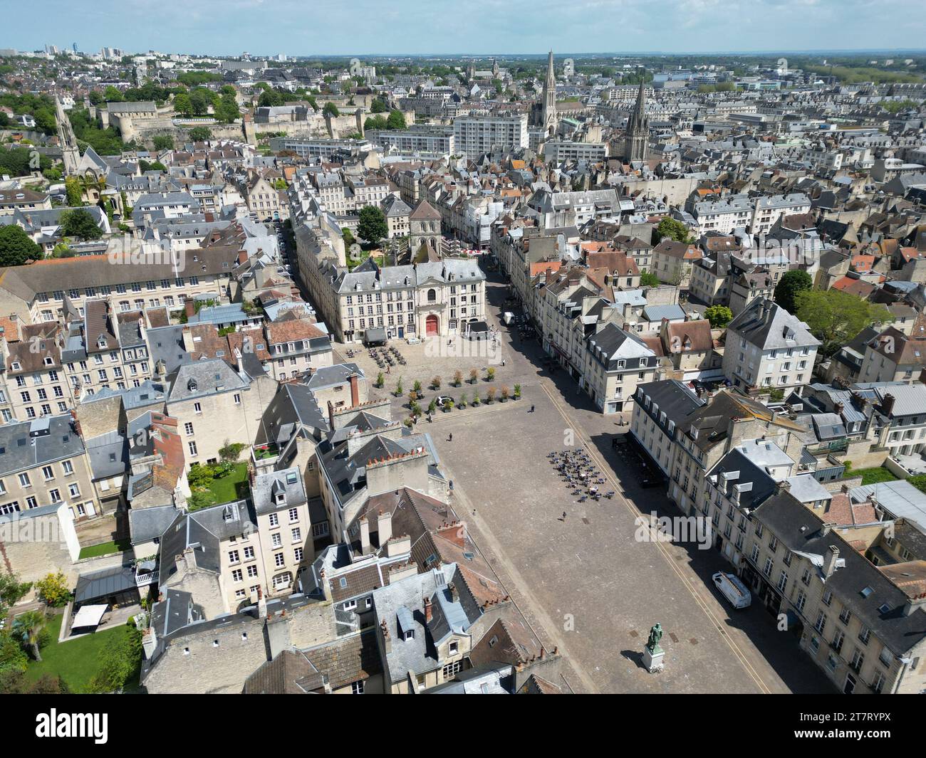Caen and normandy and abbaye aux hommes hi-res stock photography and ...