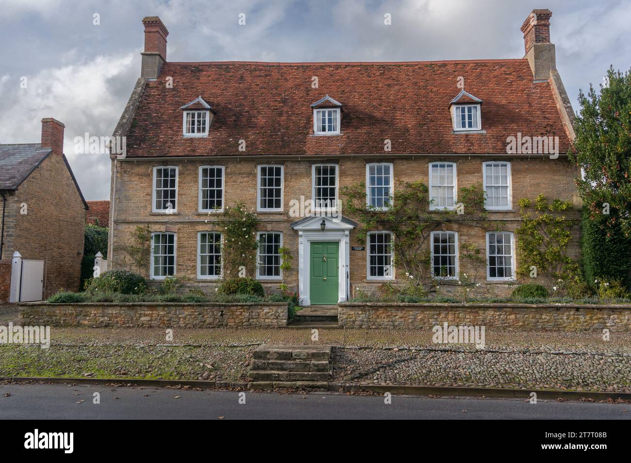 Cowpers Lodge, an 18th century detached house, in the village of Weston ...