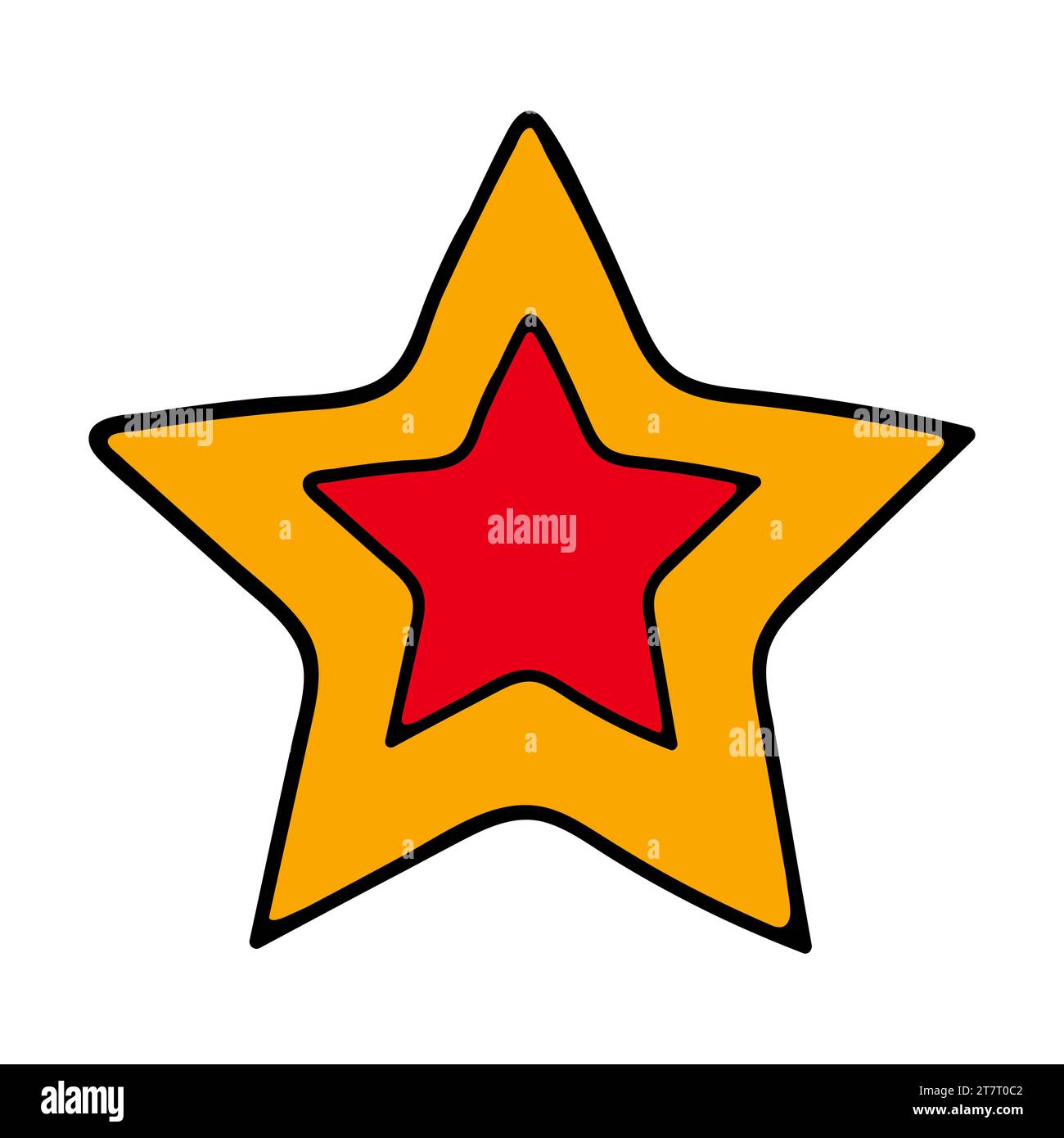 Bethlehem Christmas golden star isolated on white background. Christmas ...