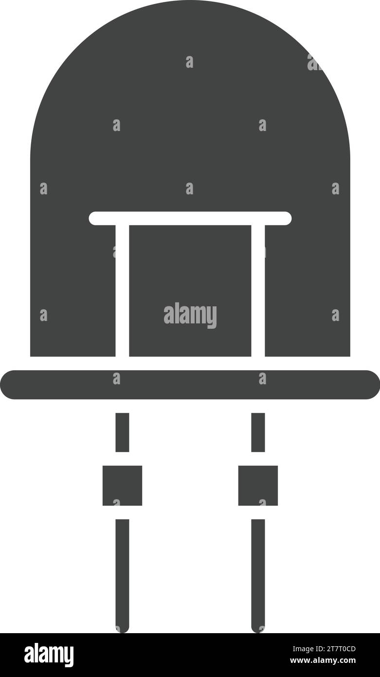 Light Emitting Diode icon vector image Stock Vector Image & Art - Alamy