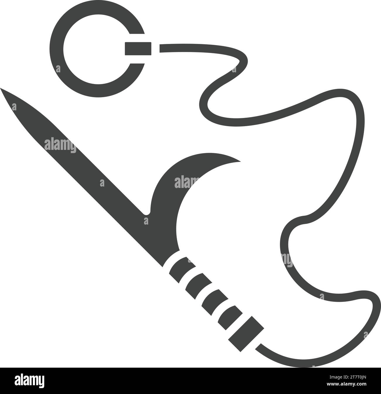 Kyoketsu Shoge icon vector image Stock Vector Image & Art - Alamy