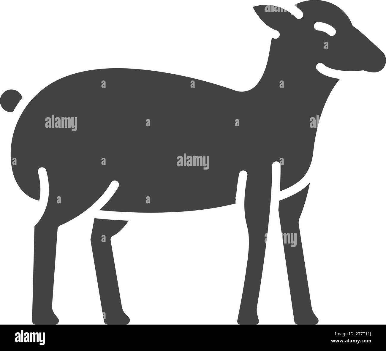 Lamb icon vector image Stock Vector Image & Art - Alamy
