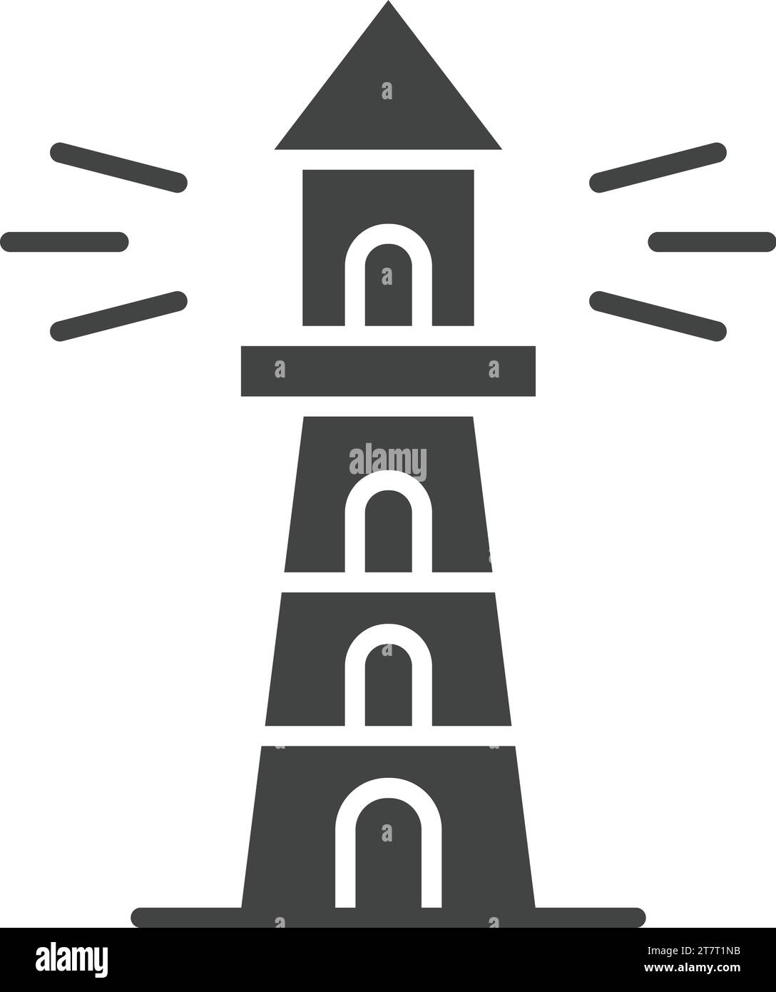 Safety lighthouse Black and White Stock Photos & Images - Alamy