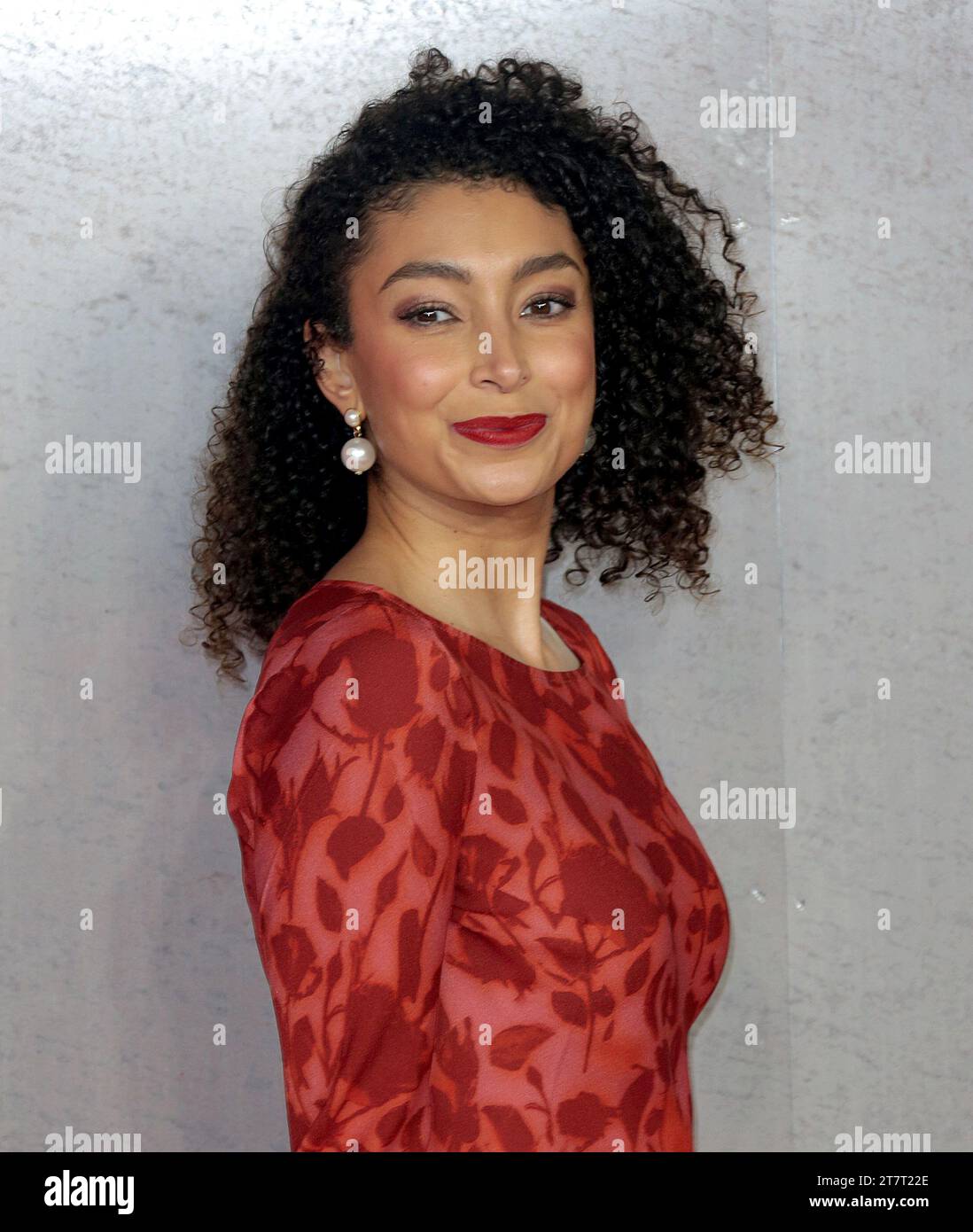 Nov 16, 2023 - London, England, UK - Riana Duce attending Napoleon UK Premiere, Odeon Luxe ...