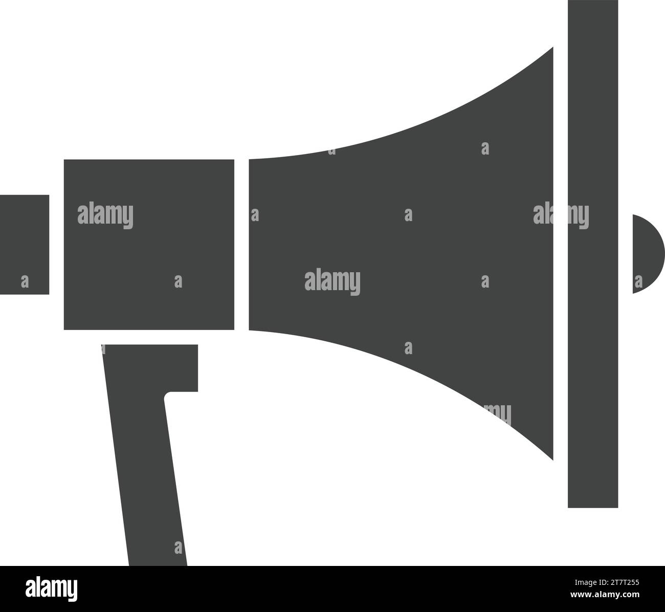 Megaphone icon vector image Stock Vector Image & Art - Alamy