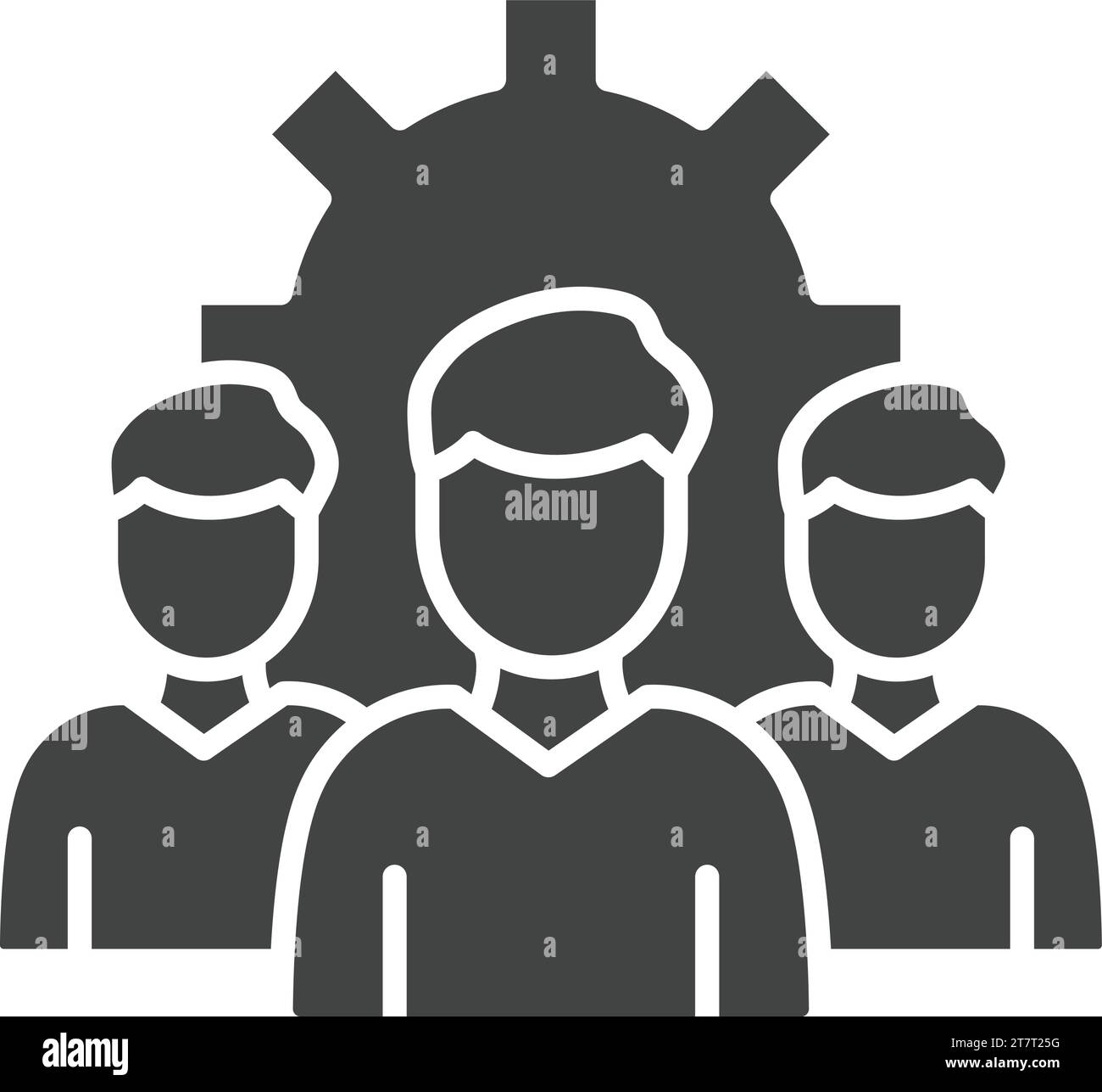 Management Team icon vector image Stock Vector Image & Art - Alamy