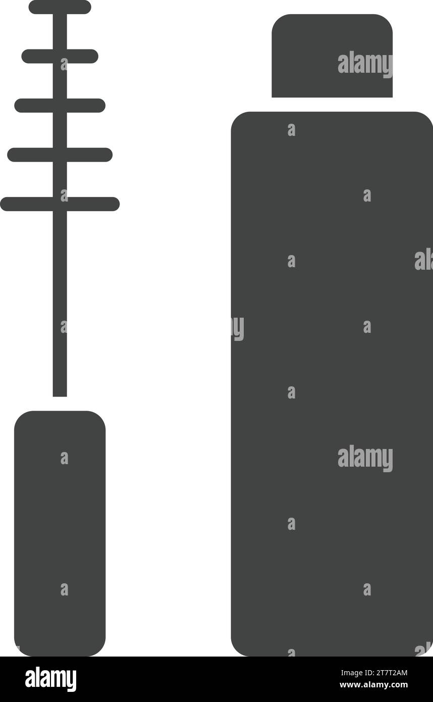 Mascara eyelash up beauty Black and White Stock Photos & Images - Alamy