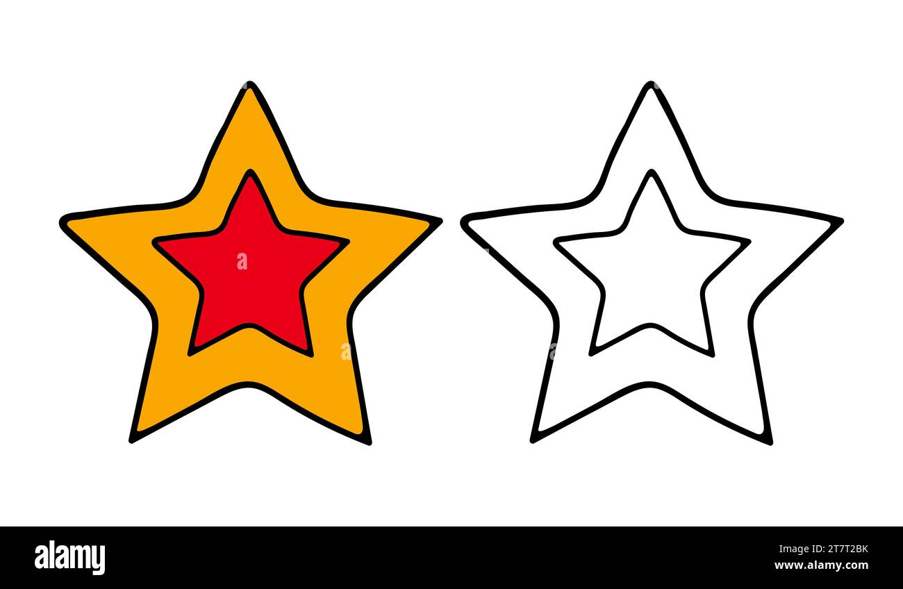 Bethlehem Christmas golden star isolated on white background. Christmas ...