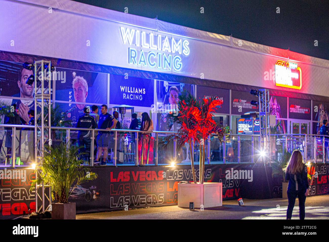 Williams Racing during FORMULA 1 HEINEKEN SILVER LAS VEGAS GRAND PRIX ...