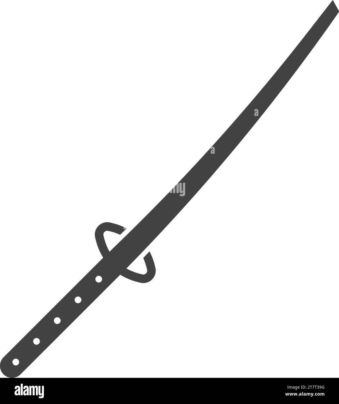 Ninja swords Black and White Stock Photos & Images - Alamy