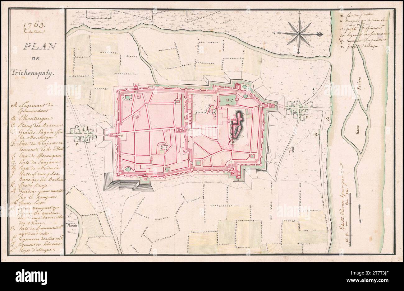 Tiruchirappalli map hi-res stock photography and images - Alamy