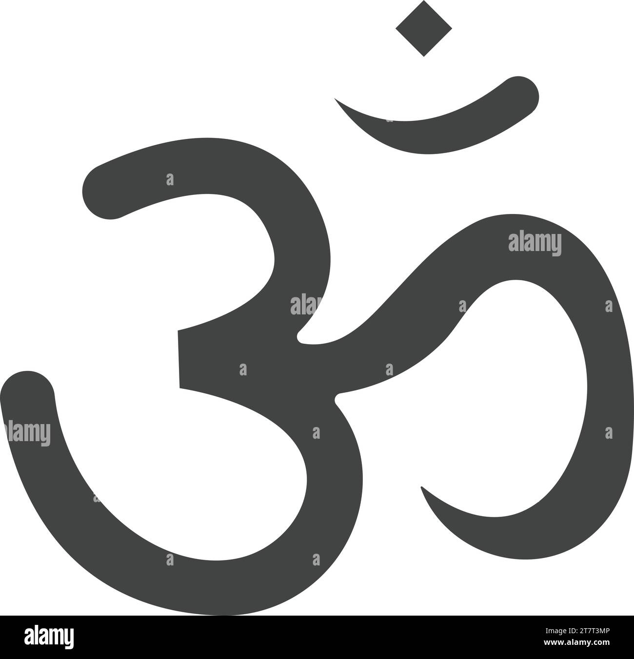 Om icon vector image Stock Vector Image & Art - Alamy