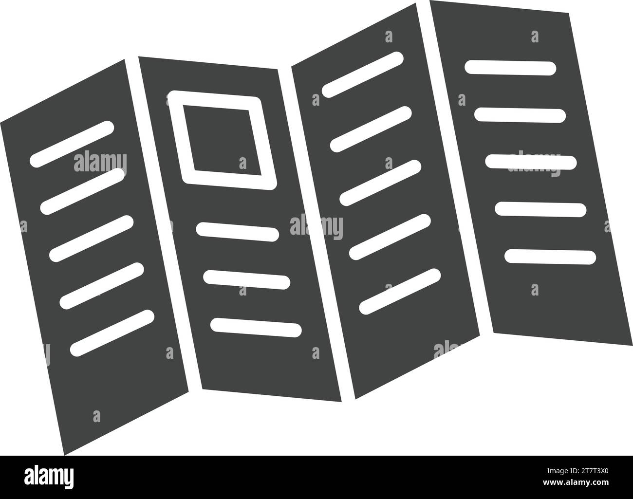Pamphlet icon Cut Out Stock Images & Pictures - Alamy