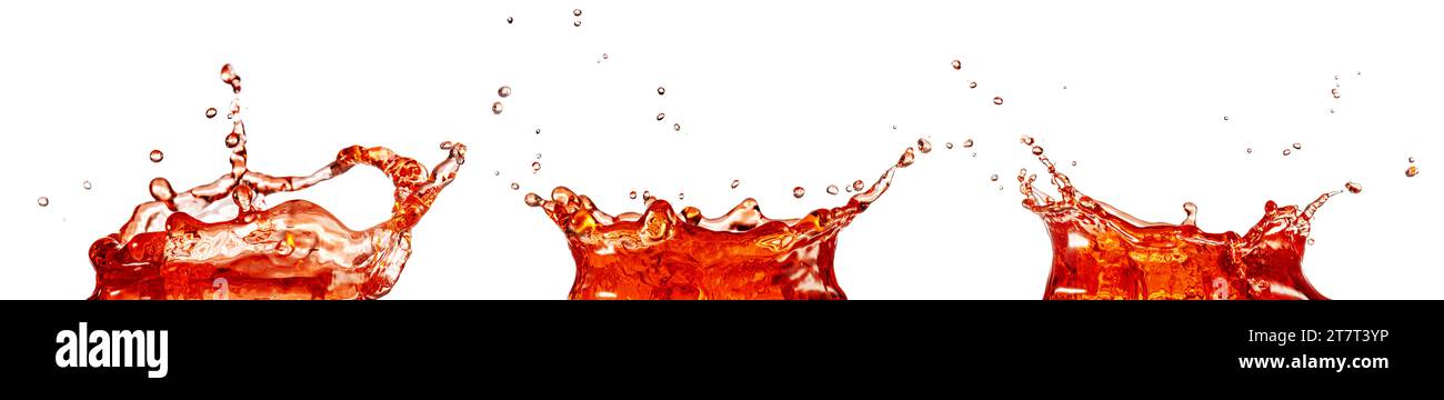 Red Liquid Explosion