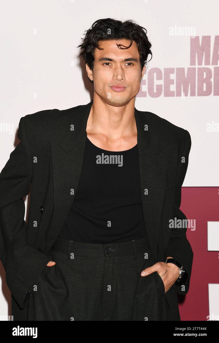 LOS ANGELES, CALIFORNIA - NOVEMBER 16: Charles Melton attends the Los ...