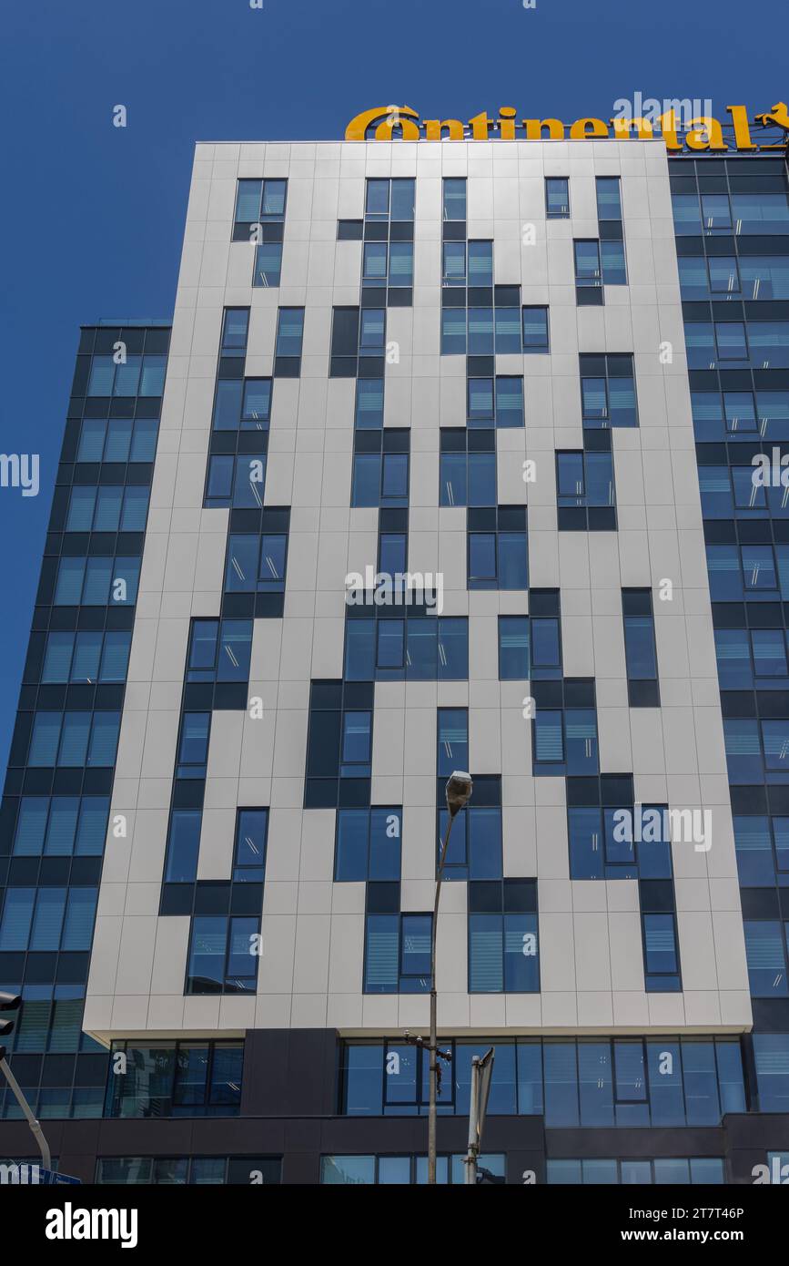 Novi Sad, Serbia - July 03, 2023: New Skyscraper IQ Centre Modern ...