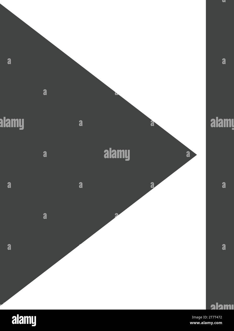 Next track icon symbol Cut Out Stock Images & Pictures - Alamy