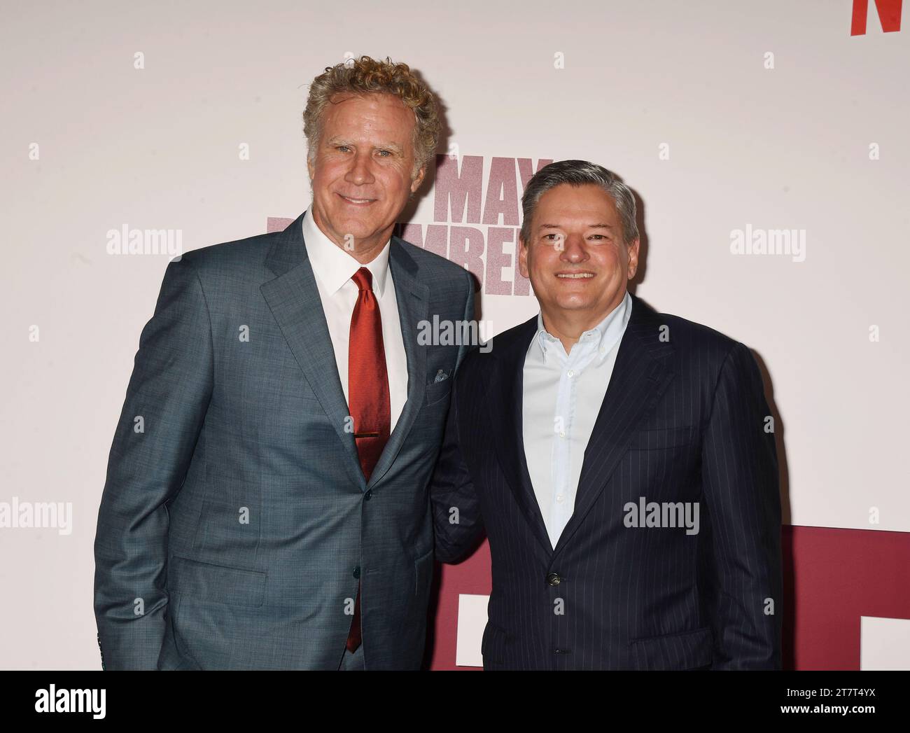 LOS ANGELES, CALIFORNIA - NOVEMBER 16: (L-R) Will Ferrell and Ted ...