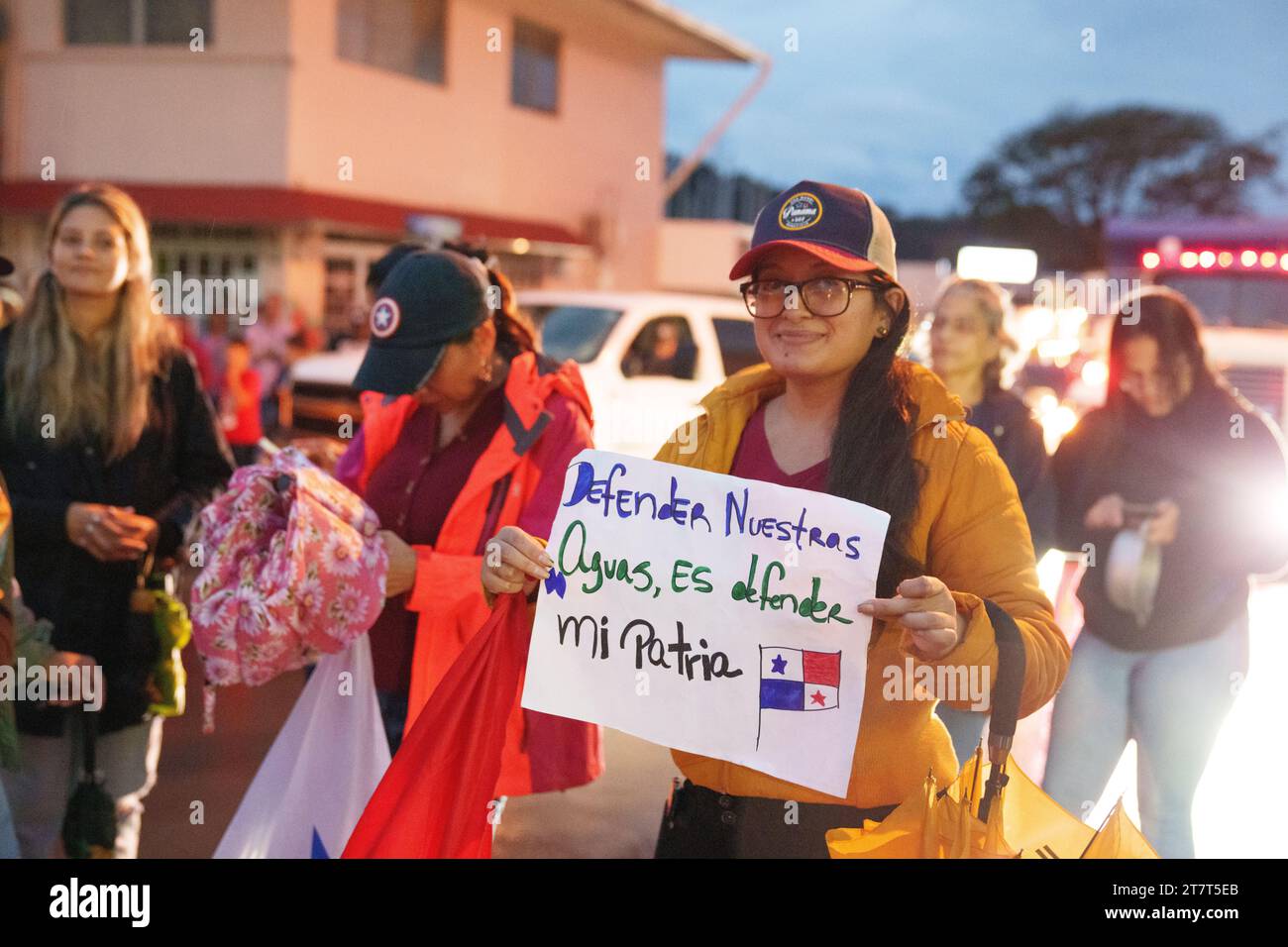 Protests in Panama Oppose Copper Mine Stock Photo - Alamy