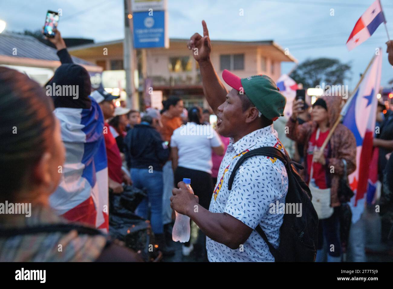 Panama Erupts in Protest of Copper Mine Stock Photo - Alamy