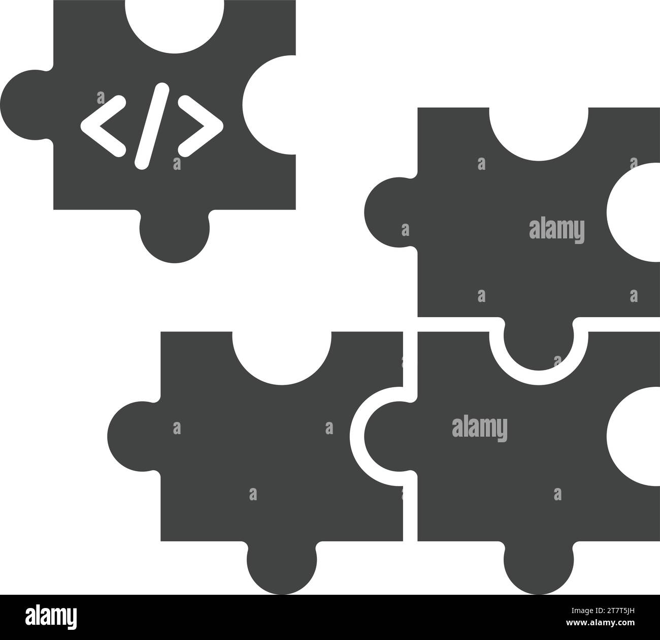 Application code icon outline Black and White Stock Photos & Images - Alamy