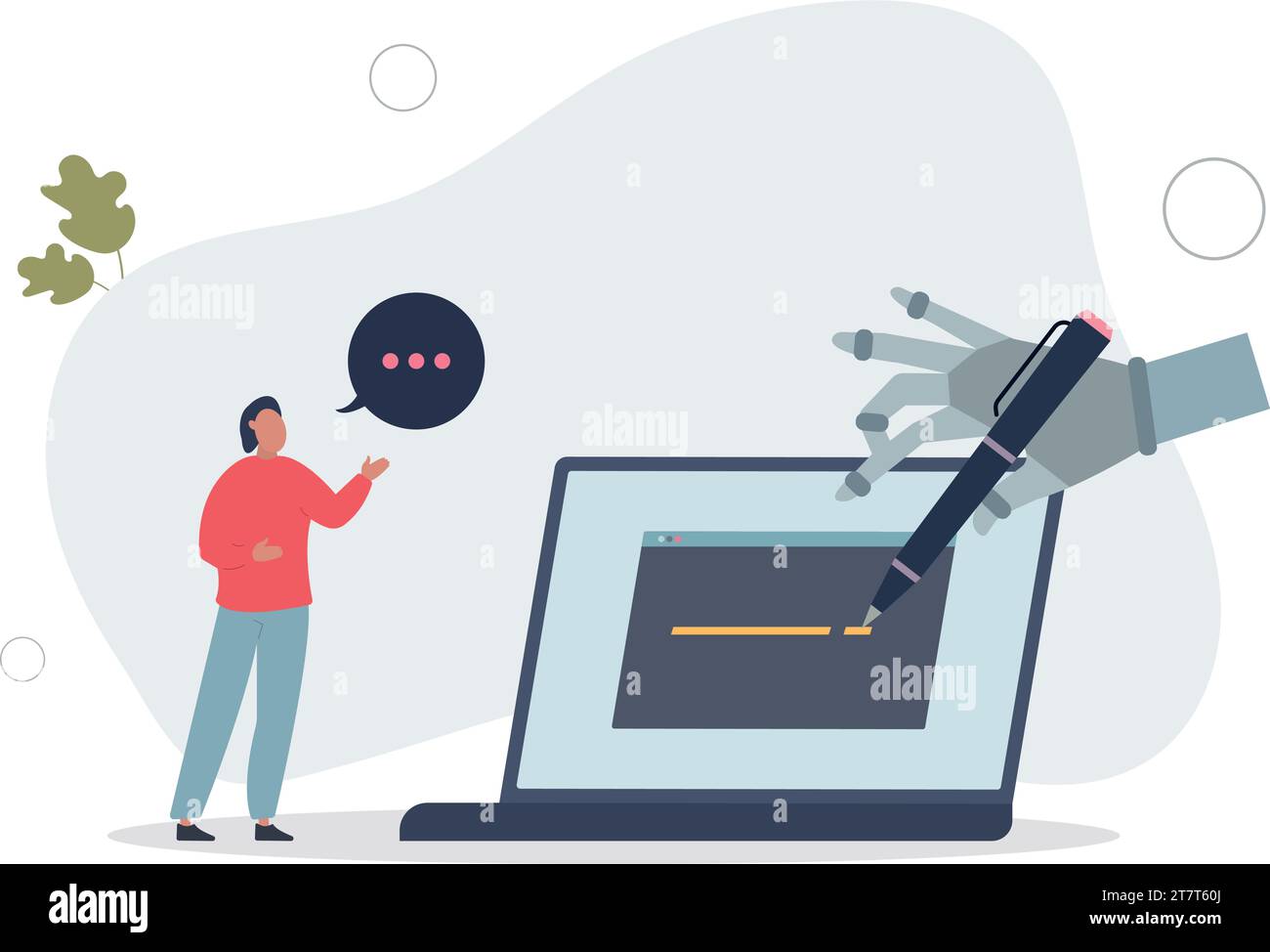 Typewriter generator Stock Vector Images - Alamy