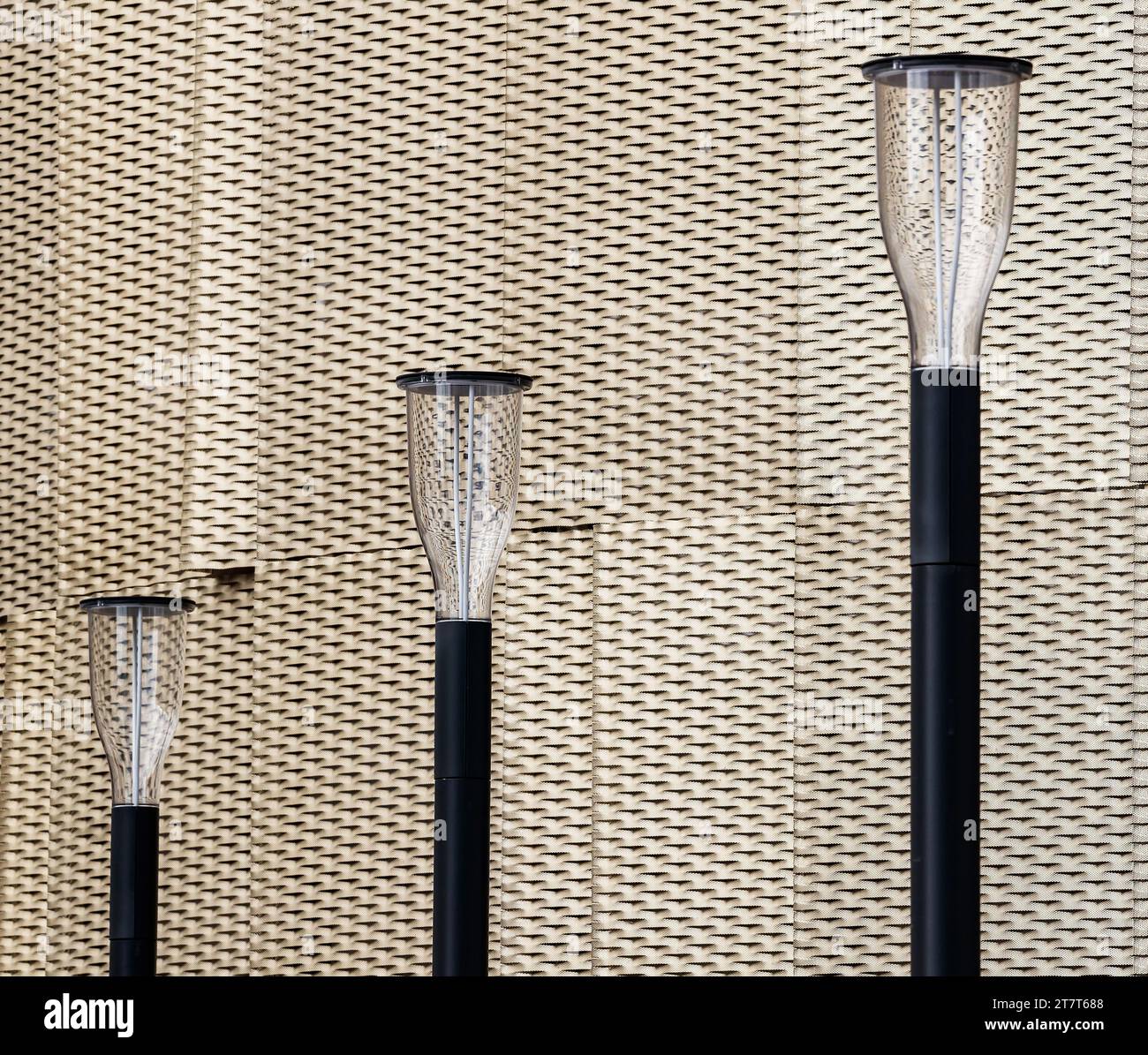 Futuristic street lamps hi-res stock photography and images - Alamy