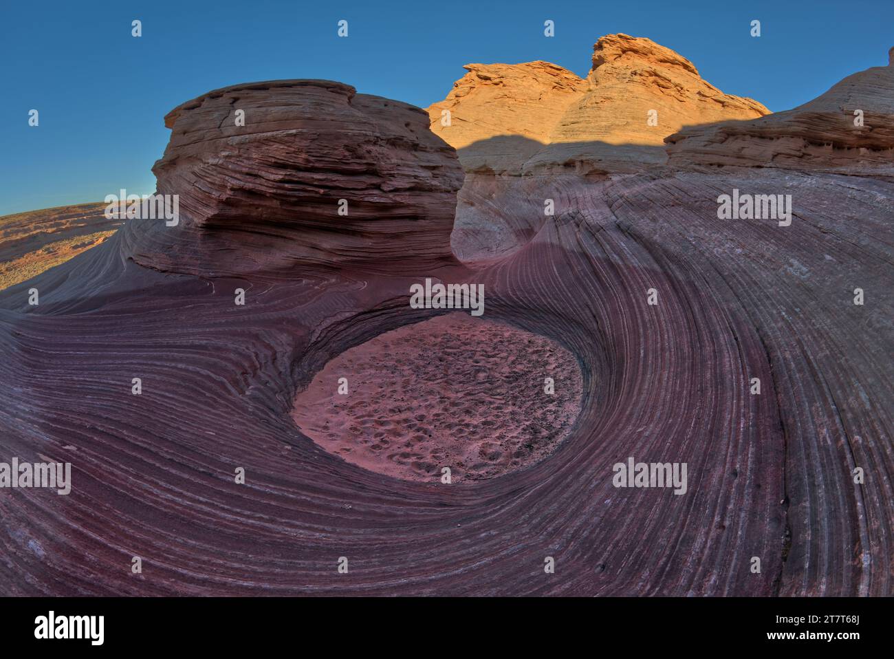 The West Ridge of the New Wave in Glen Canyon AZ Stock Photo - Alamy