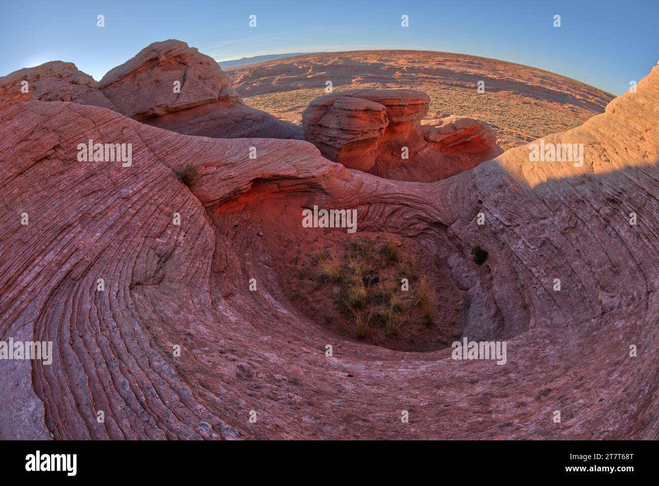 The West Ridge of the New Wave in Glen Canyon AZ Stock Photo - Alamy