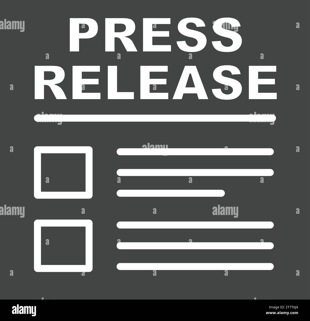 Press Releases icon vector image Stock Vector Image & Art - Alamy
