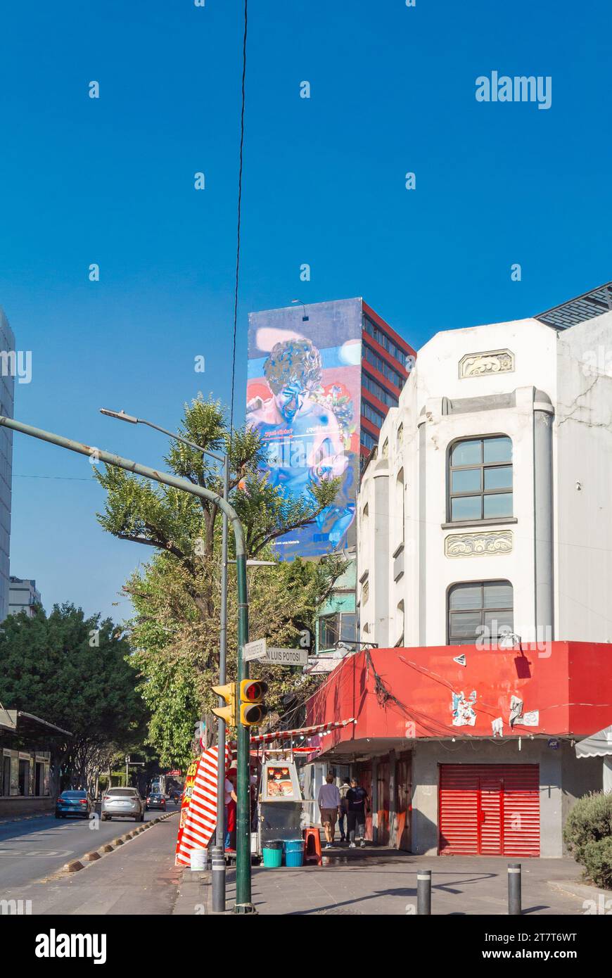 Mexico City, CDMX, Mexico, 6th of February 2023, A landscape of ...