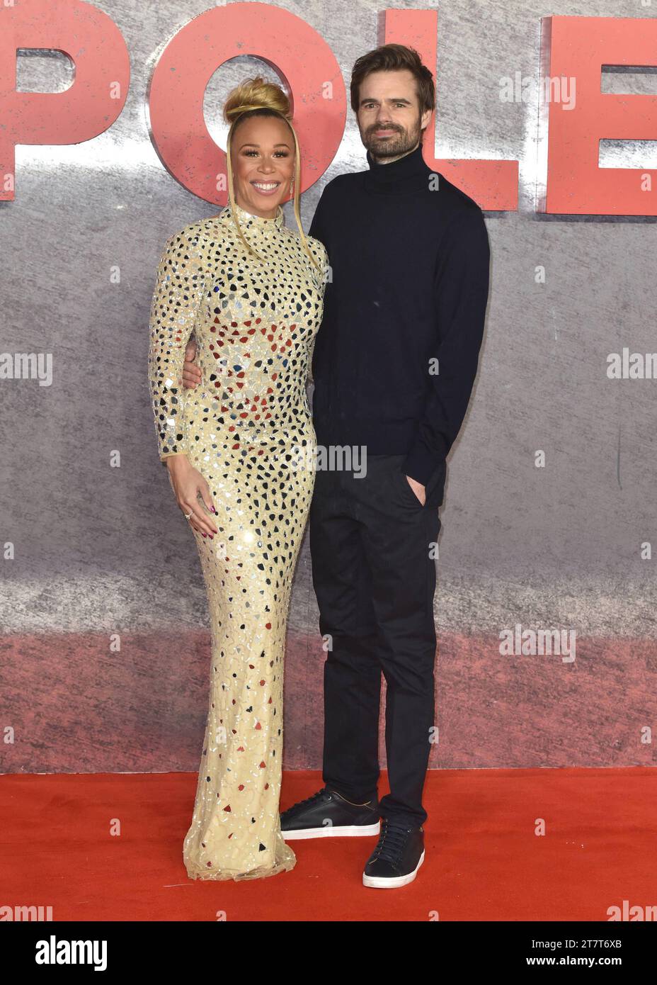 Ria Hebden and Mark Hebden attends Napoleon - UK Premiere, at the Odeon ...