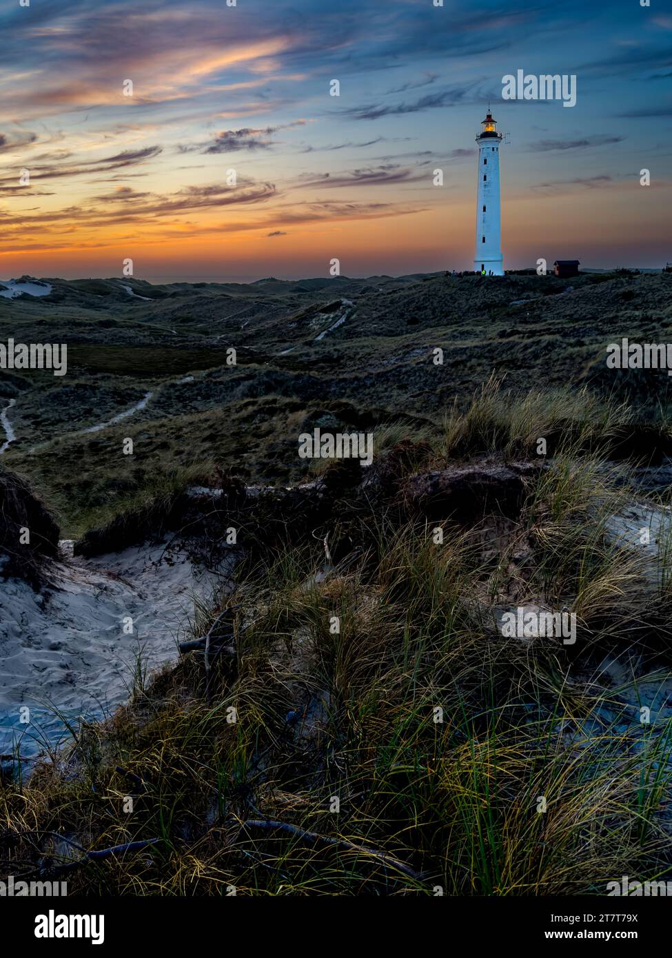 Lyngvig lighthouse in denmark hi-res stock photography and images - Alamy