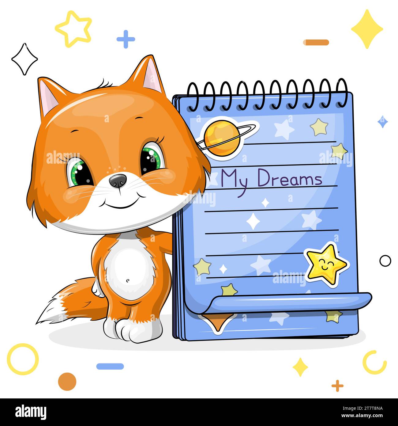 Fox science study Stock Vector Images - Alamy