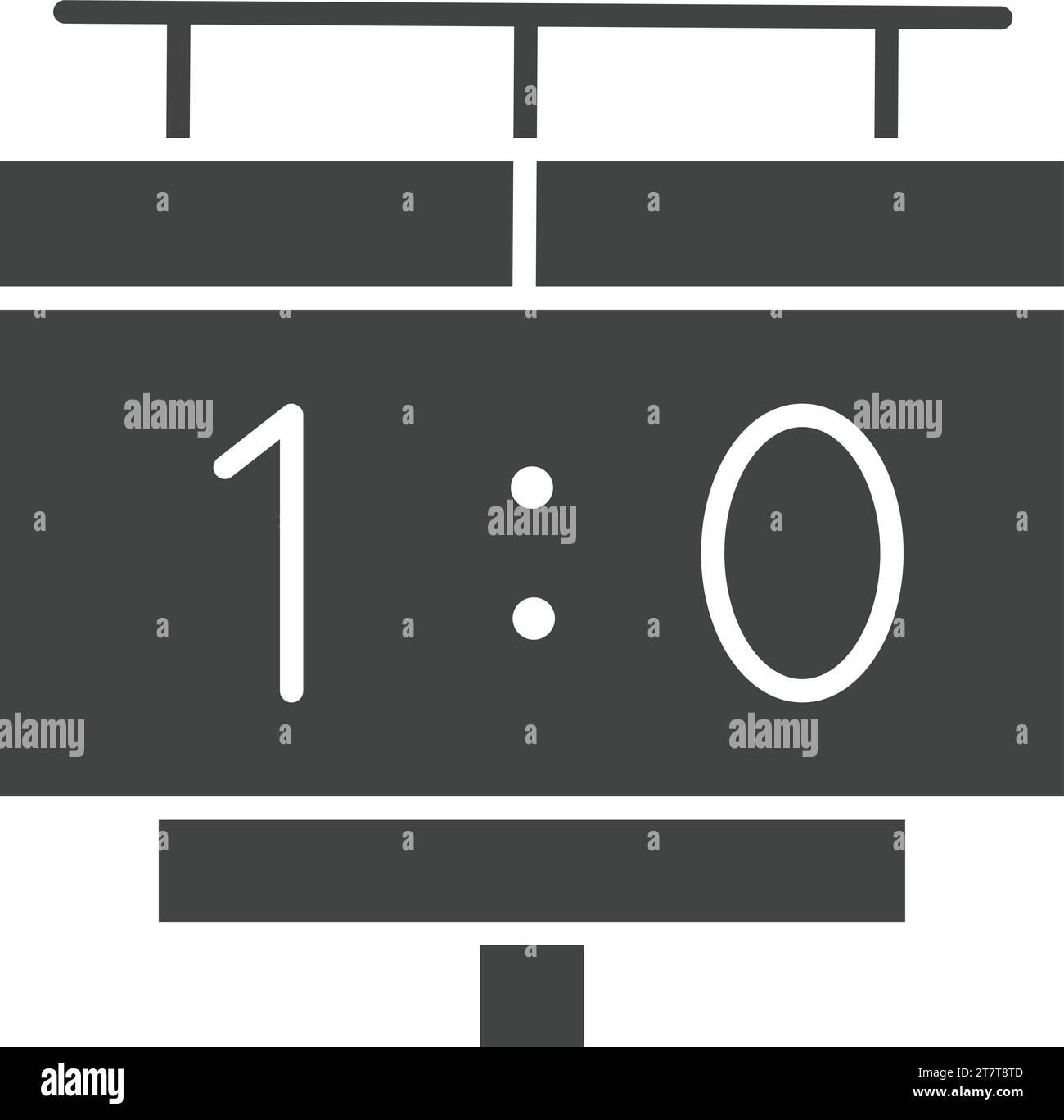 Scoreboard icon vector image Stock Vector Image & Art - Alamy