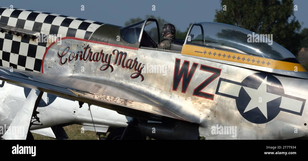 The North American Aviation P-51 Mustang is an American long-range ...