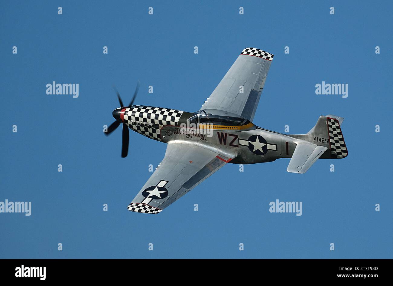 The North American Aviation P-51 Mustang is an American long-range ...