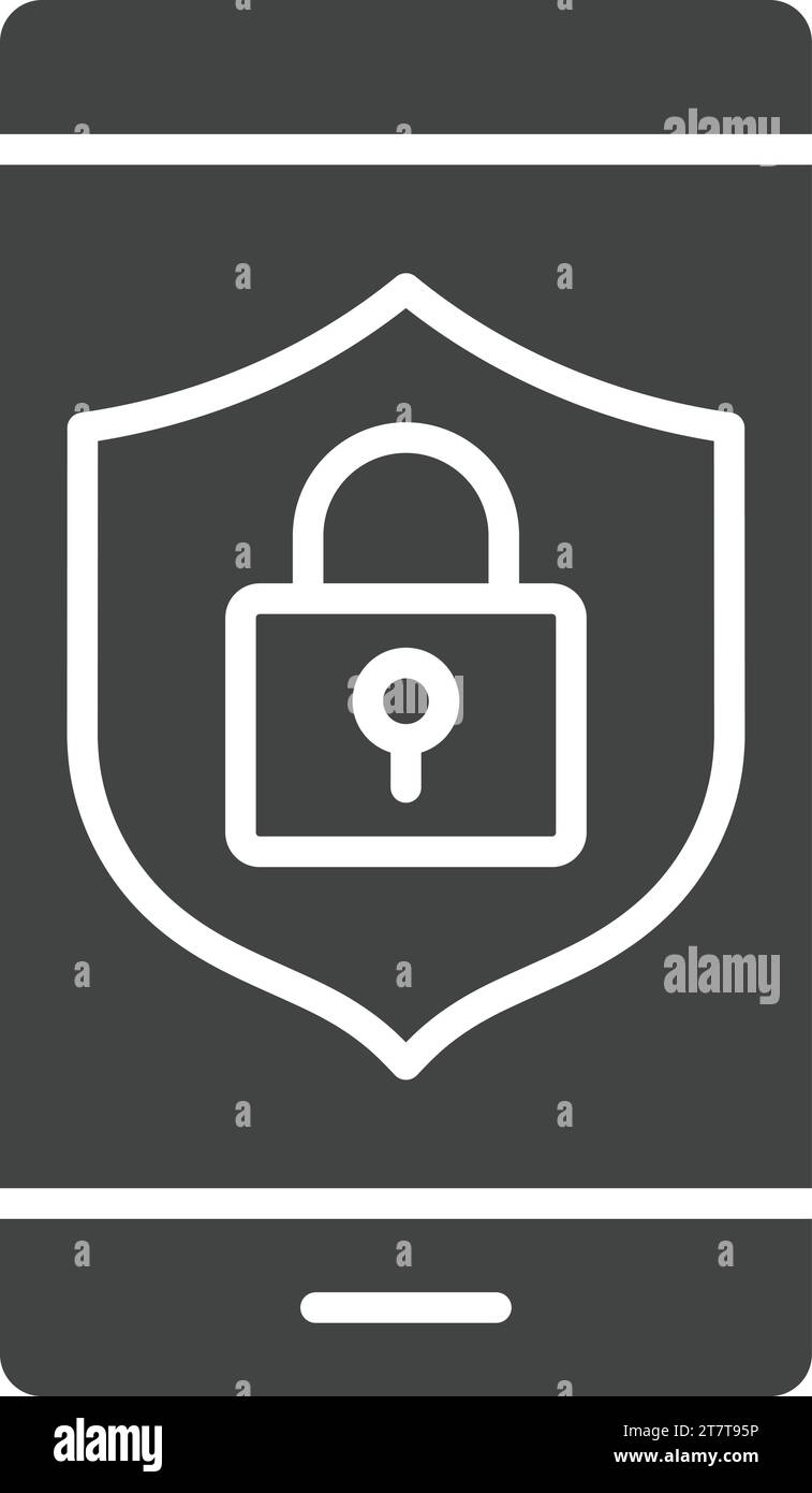Locked device Stock Vector Images - Alamy