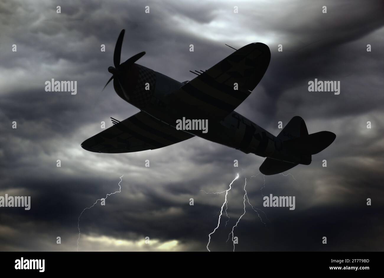 The Republic P-47 Thunderbolt is a World War II-era fighter aircraft ...